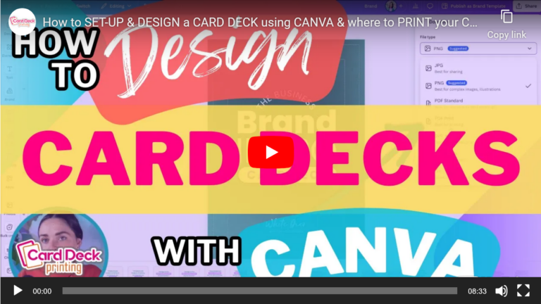 How to Design a Card Deck – Card Deck Printing